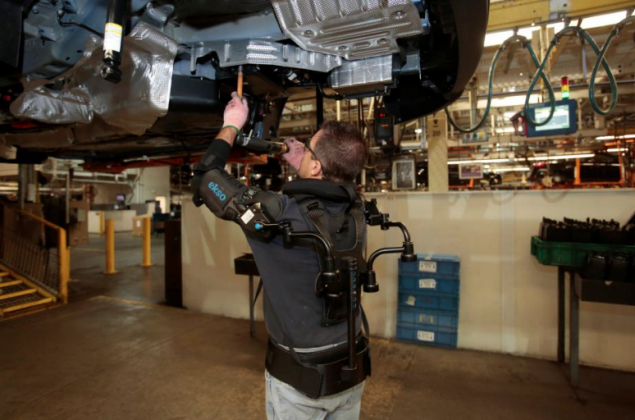 EXOSKELETON | Ford, Ekso team up for 'bionic' auto workers