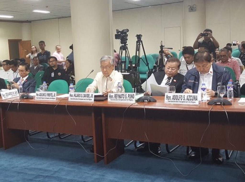 WATCH | Ex-CJs Davide, Puno, Nene Pimentel differ on need for Cha-cha ...