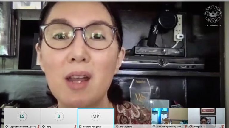Pia Cayetano accuses reporter of misquoting her. Here's the video.