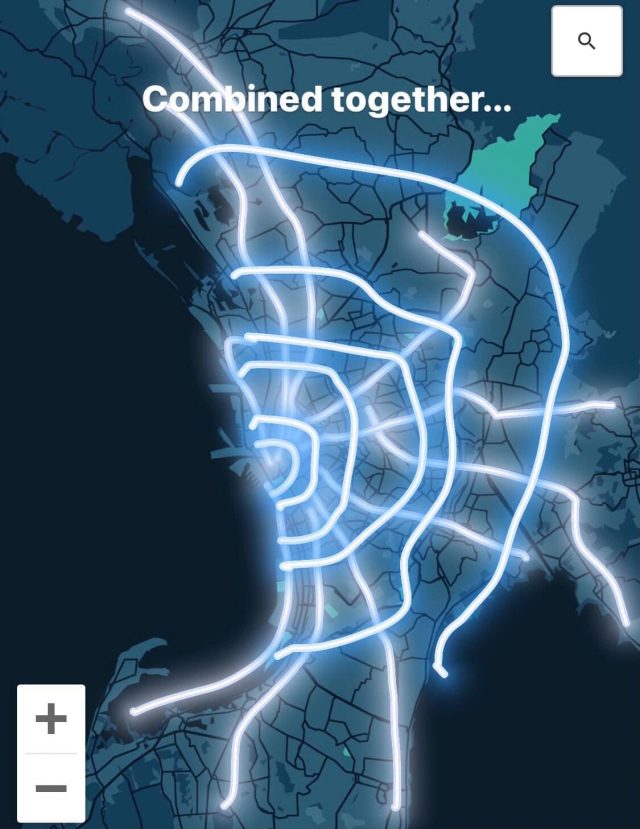 Mapmaker shows Metro Manila's original road system before Skyway ...