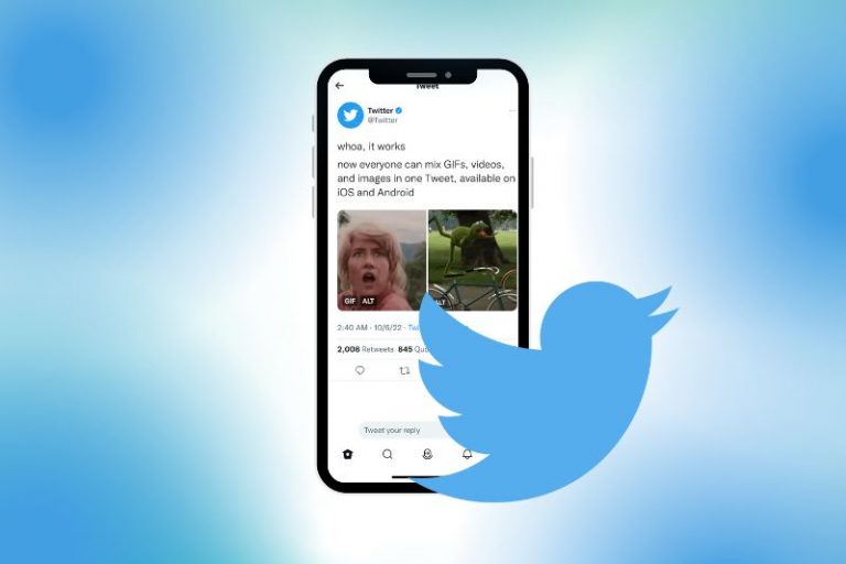 You can now share videos, images, GIFs in one tweet