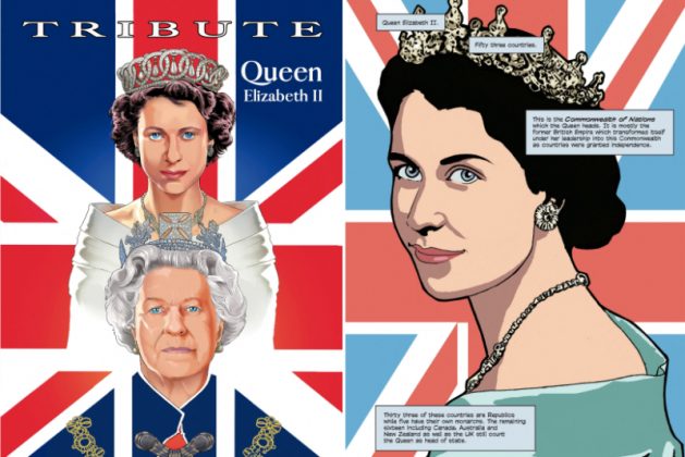 Queen Elizabeth's life features in a new comic book