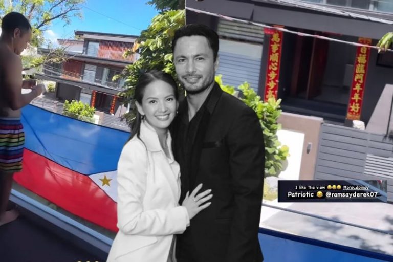 Ellen Adarna, Derek Ramsay under fire over display of Philippine flag ...