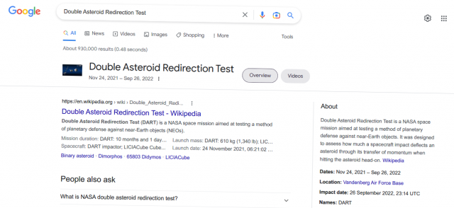 Shooting star on your screen: Science org shares Google search engine trick