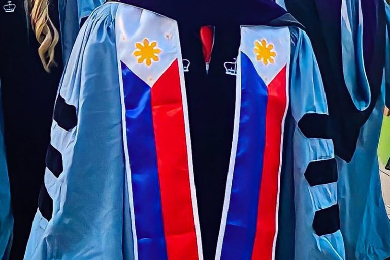 How Tolentino reacted to mixed comments about academic regalia, Flag ...