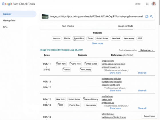 A step-by-step guide to verifying images with Google's Fact Check Explorer