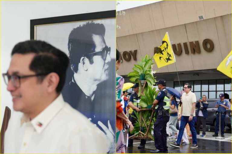 Bam Aquino honors 'Tito Ninoy' at NAIA on death anniversary
