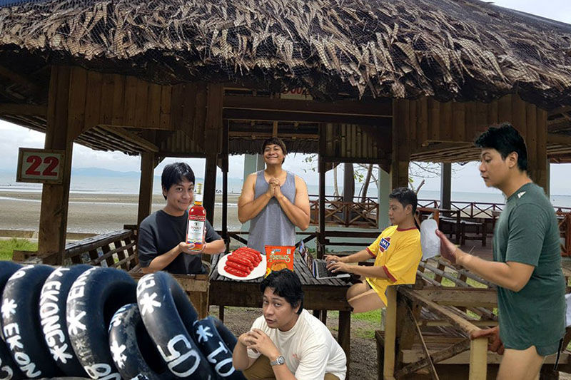 Macoy Dubs amuses Pinoys with stereotypes of beach cottage guests