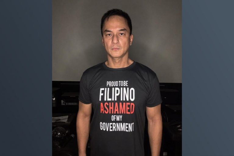 'Bold statement': Gardo Versoza earns attention with his T-shirt