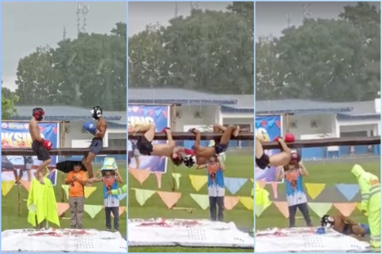 Spotlight: Upside-down boxing match at Pinyahan Festival in South Cotabato