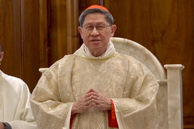 Cardinal Tagle formally takes possession of titular diocese of Albano