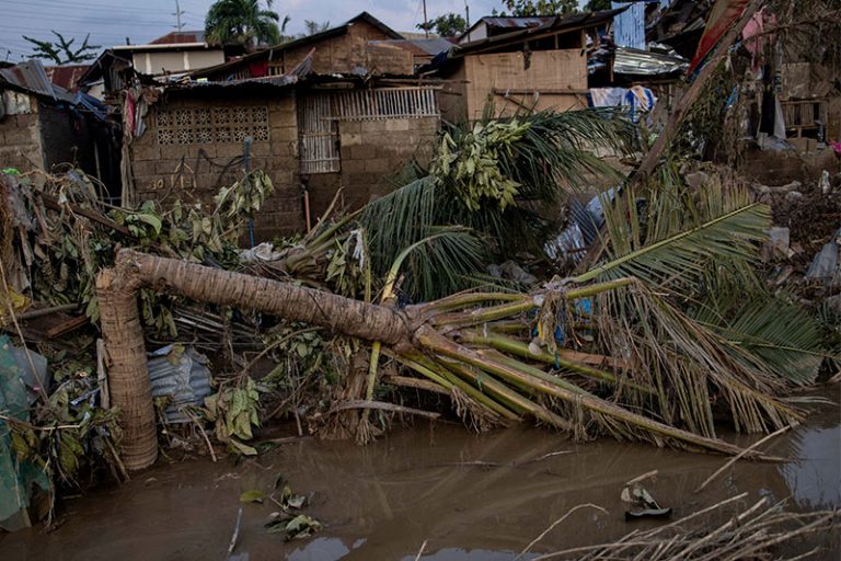 Man stranded at sea for 3 days as Typhoon Tino sweeps house