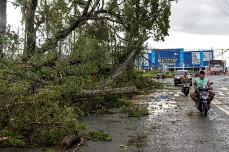 Typhoon 'Uwan' weakens in the Philippines; 4 dead