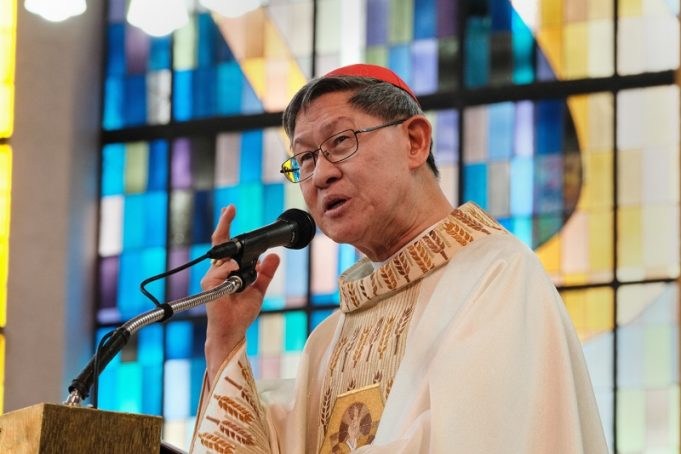 Cardinal Tagle says bishop’s office is mission, not promotion