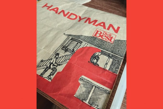 Hardware store showcases paper bag art in Threads debut