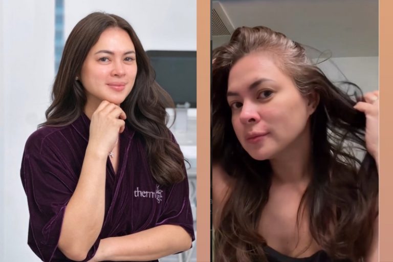 'Pagod na ako': Lara Quigaman embraces natural white hair