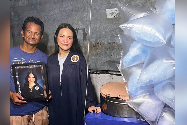 Atenean graduate honors father, cotton candy vendor, for helping her ...